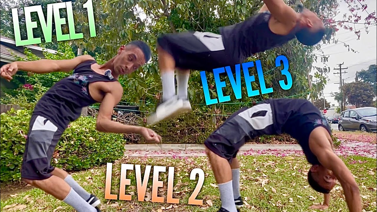 Can basic stretches teach you to backflip? - YouTube