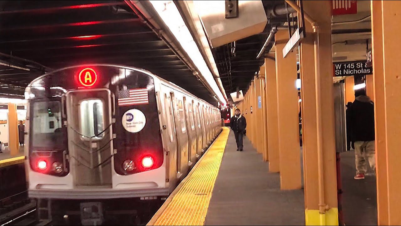 NYC Subway Full HD 60fps: R179 (A) Train From Inwood 207th Street ...