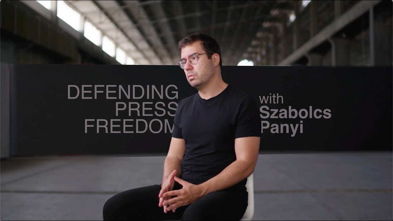Defending Press Freedom: Szabolcs Panyi - YouTube