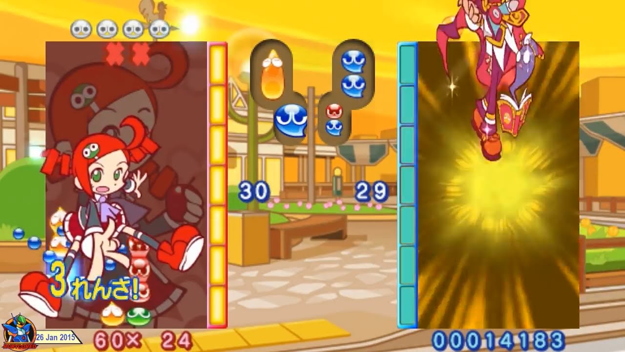 Puyo Puyo 7 (2009, PSP) - Story: 2 of 7 (Act 2, Ringo)[720p60] - YouTube