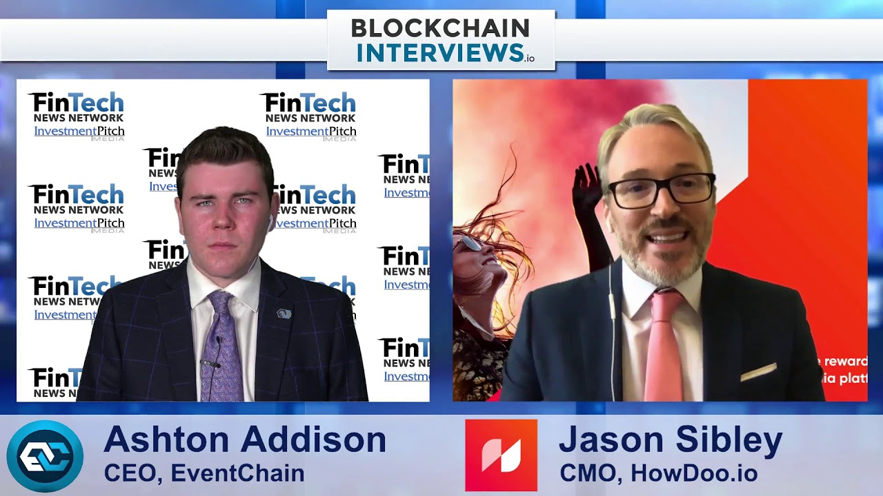 Blockchain Interviews - Jason Sibley, CMO of HowDoo.io - YouTube