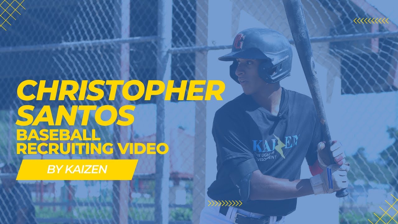 Christopher Santos | Baseball Recruiting Video | 2023 - YouTube