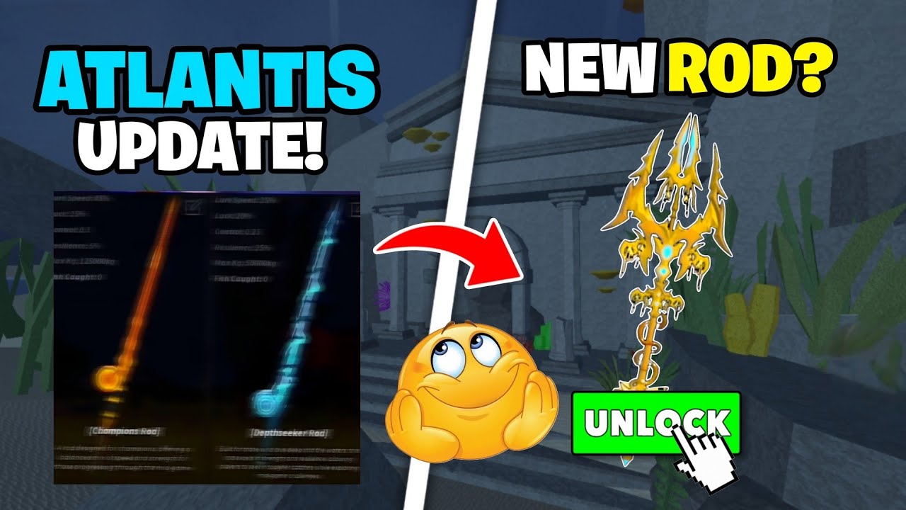 🔥HOW TO PREPARE FOR NEW ATLANTIS UPDATE🌊⁉️ | Roblox Fisch - YouTube