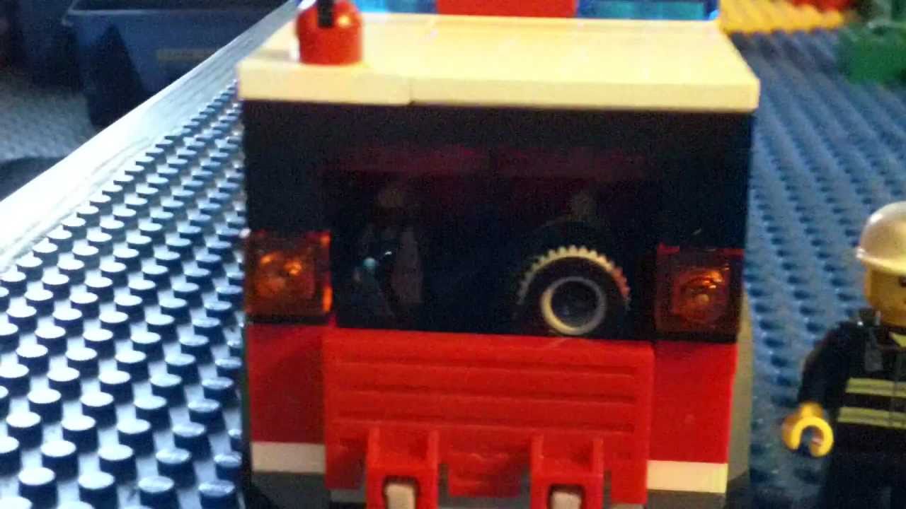 LEGO Fire Truck/Jeep - YouTube
