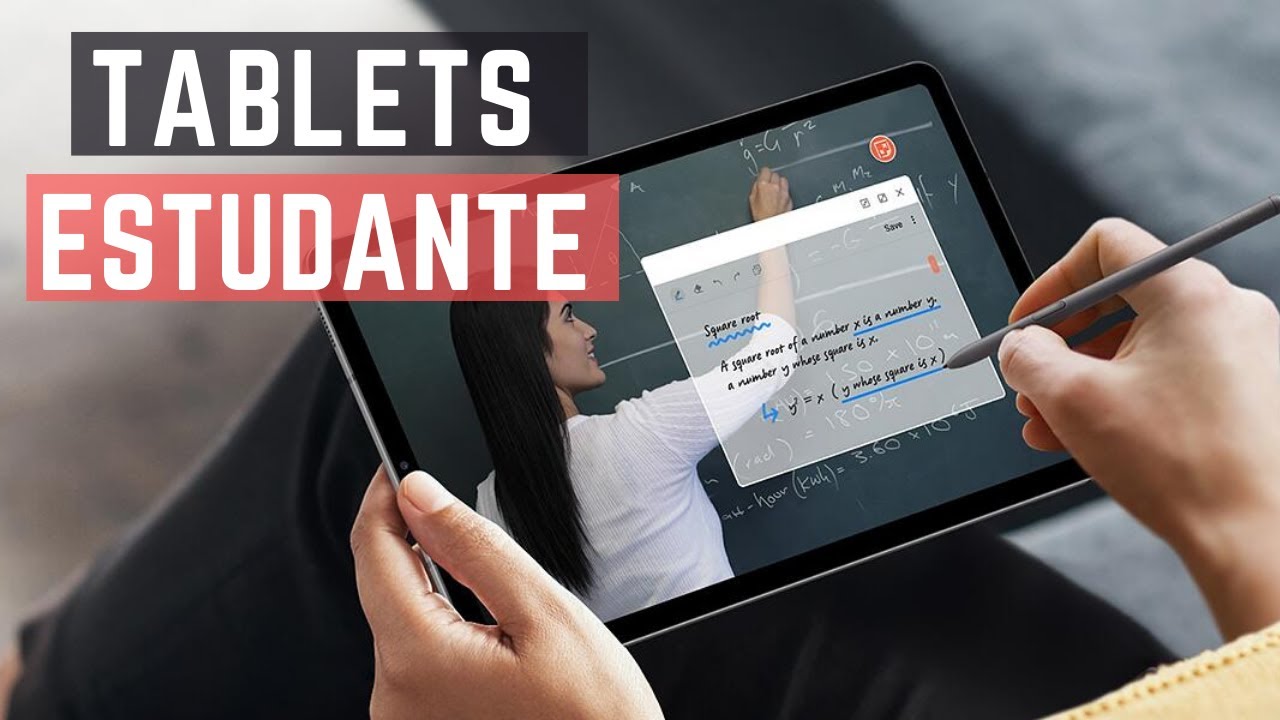 5 MELHORES TABLETS para ESTUDAR - MELHOR COMPRA - YouTube