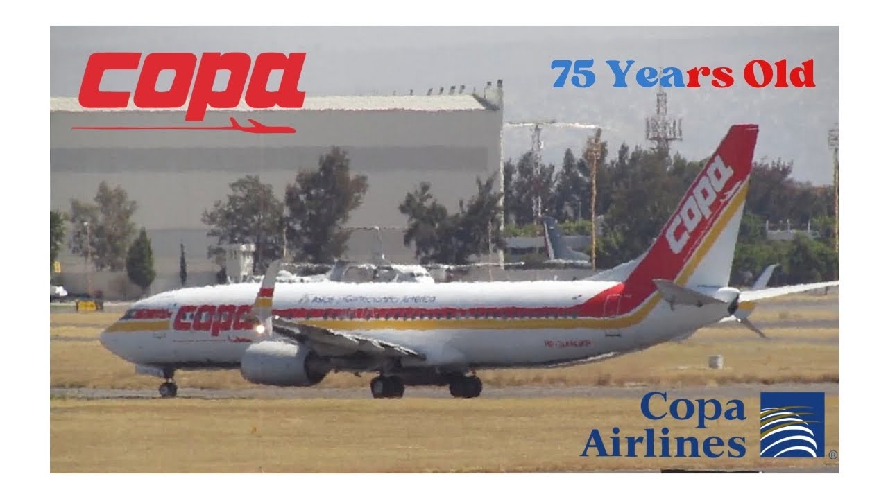 Copa Airlines Retro Livery - YouTube