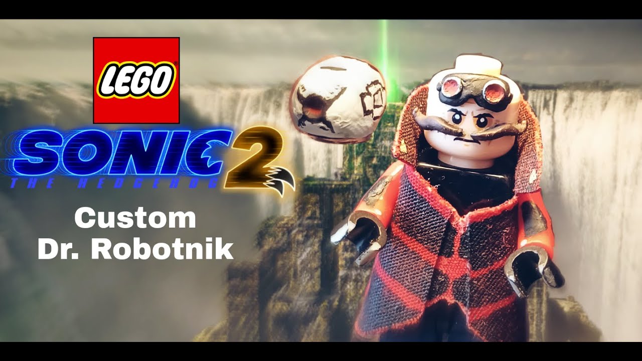 LEGO Sonic The Hedgehog 2 : Dr. Robotnik & Egg Drone - Custom ...
