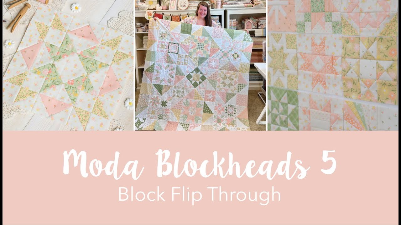 Moda Blockheads 5 - Block Flip through - YouTube