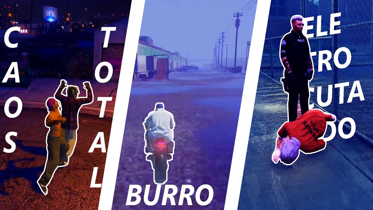 CAOS NO GUETO E FLORIS ELETROCUTADO - MELHORES CLIPES GTA RP KAMIKAZE ...