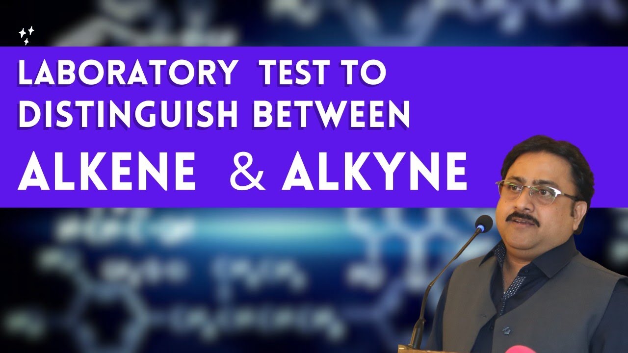 Laboratory Tests to Distinguish between Alkene and Alkyne - YouTube