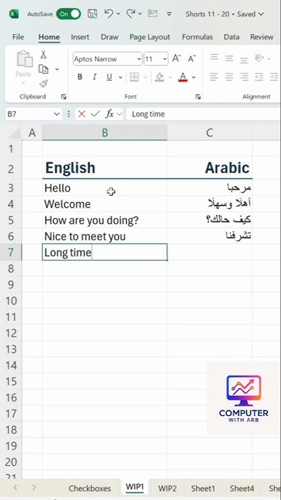 excel me language translate kaise kare | how to change language in excel #excel #foryou #shorts ...