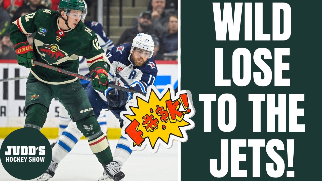 Minnesota Wild LOSE to Winnipeg Jets - YouTube