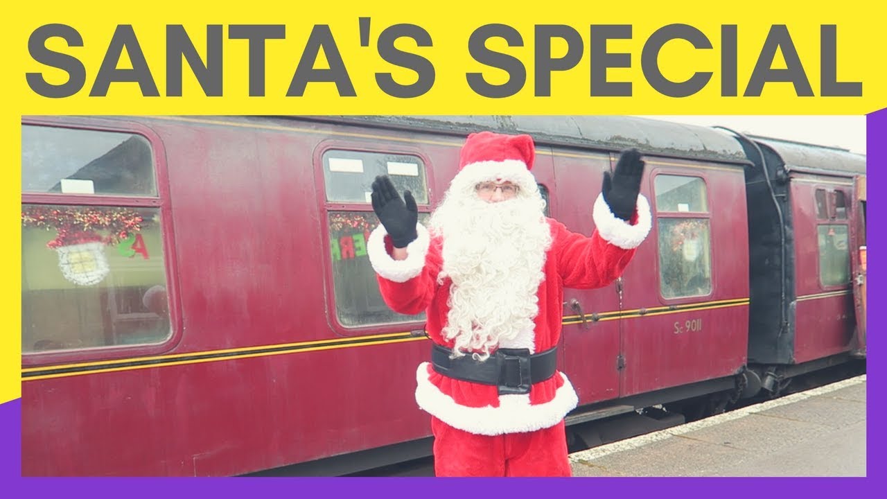 SANTA'S SPECIAL EMBSAY & BOLTON ABBEY STEAM RAILWAY - YouTube