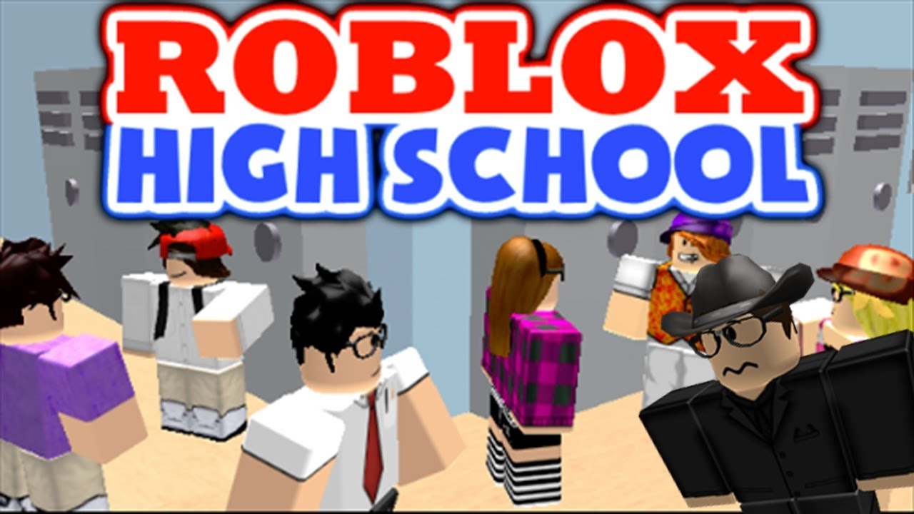 MY FIRST VIDEO | ROBLOX | Roblox High School #1 - YouTube
