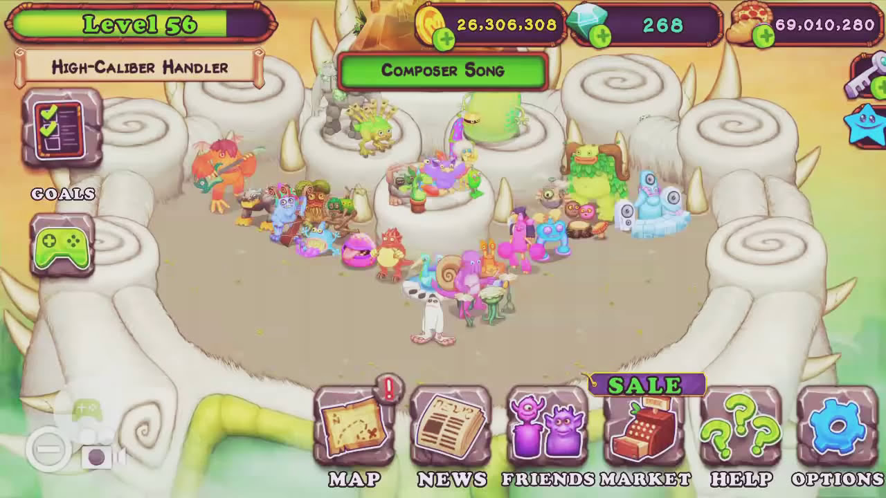 Composer Island Live Record - My Singing Monsters - YouTube