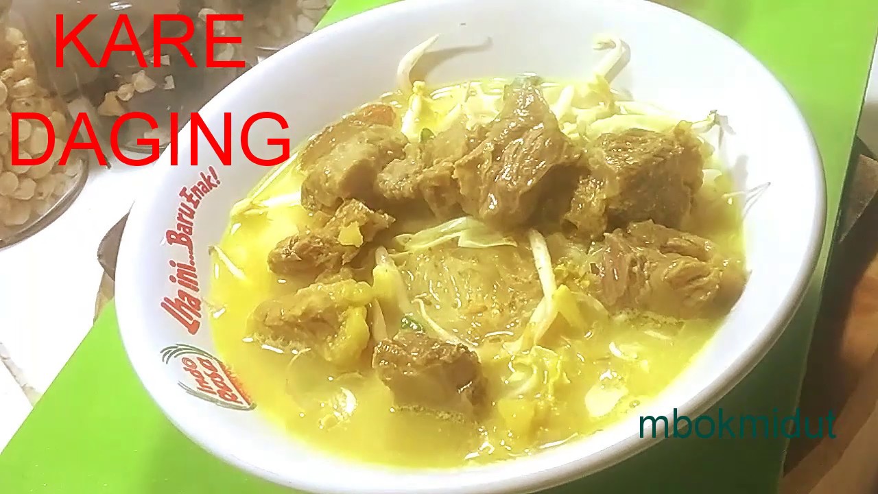 KARE DAGING 1/2 KG BISA BUAT 10 PORSI SAJA ! - YouTube