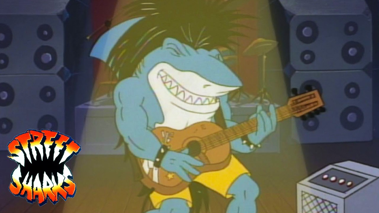Rox: The Ultimate Rocker Hero! | Street Sharks - WIldbrain | Full HD ...