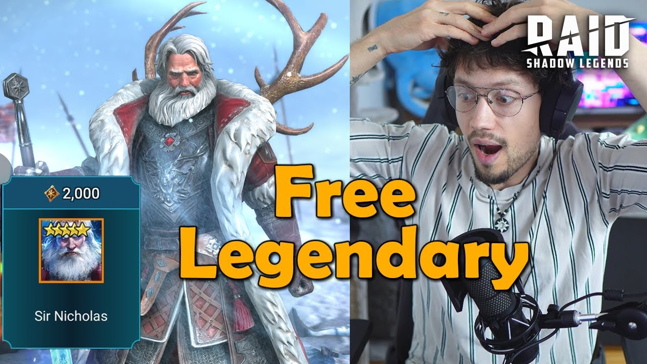 RAID IS GIVING US A FREE LEGENDARY FOR CHRISTMAS | Update and Events ...