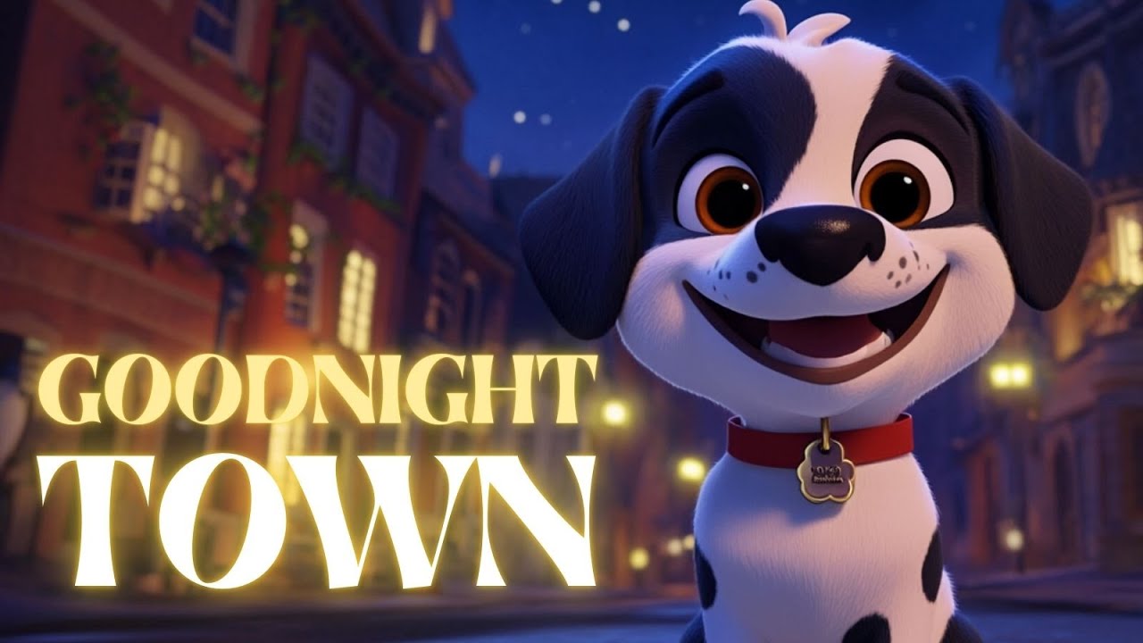 Goodnight, Little Town Animals | Lullaby for Kids | Interactive Bedtime ...