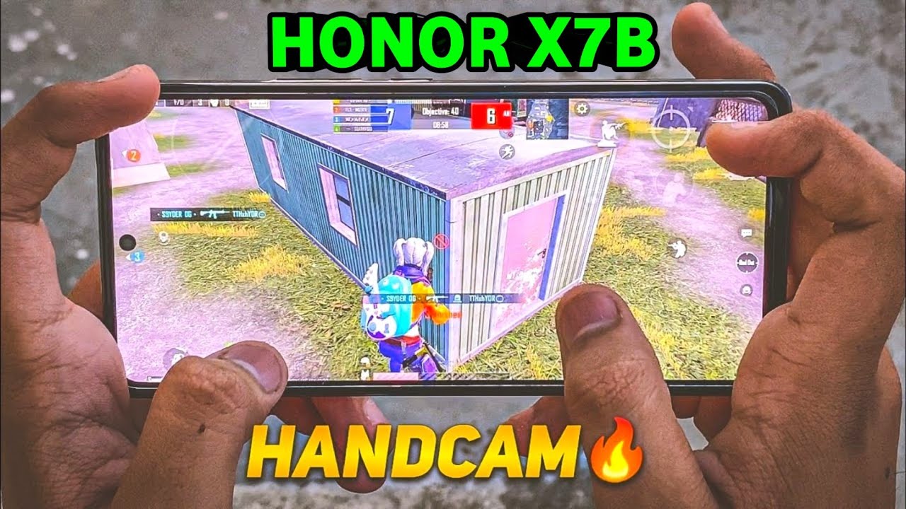 Honor X7b Pubg Test | Honor X7b Pubg Graphics Test | Honor X7b Gaming ...