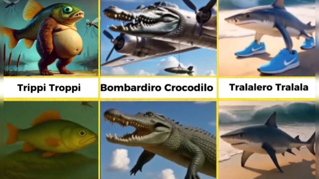 All Italian Brainrot But They All Normal | Bombardino Crocodilo , Brr ...