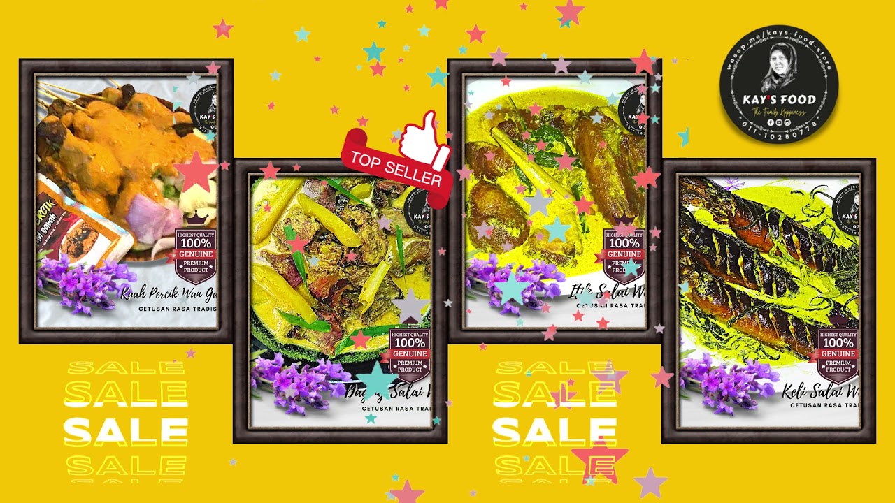 Kay's Food Promo Nov 2021 - YouTube