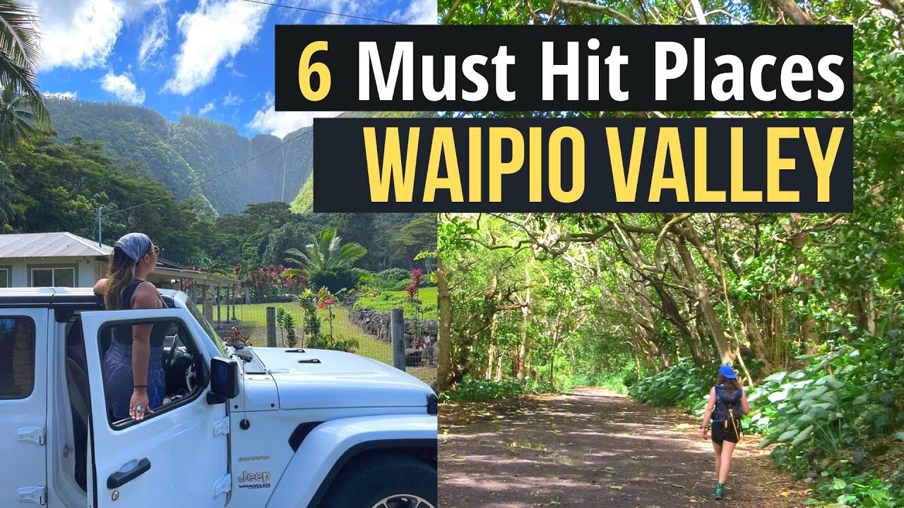 Waipio Valley 2022 Road - Tour and Hike Info - YouTube
