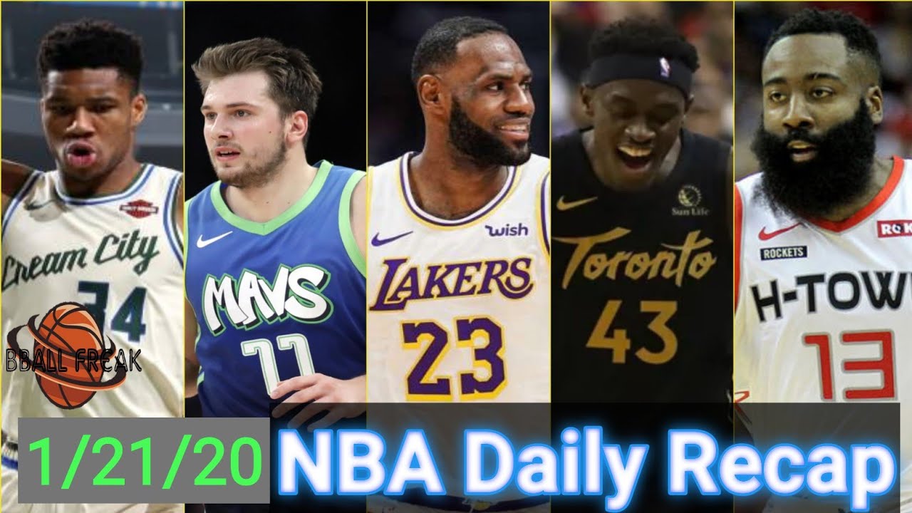 Jan 21, 2020, NBA Highlights, NBA Daily Highlights, NBA RECAP, #NBA, # ...