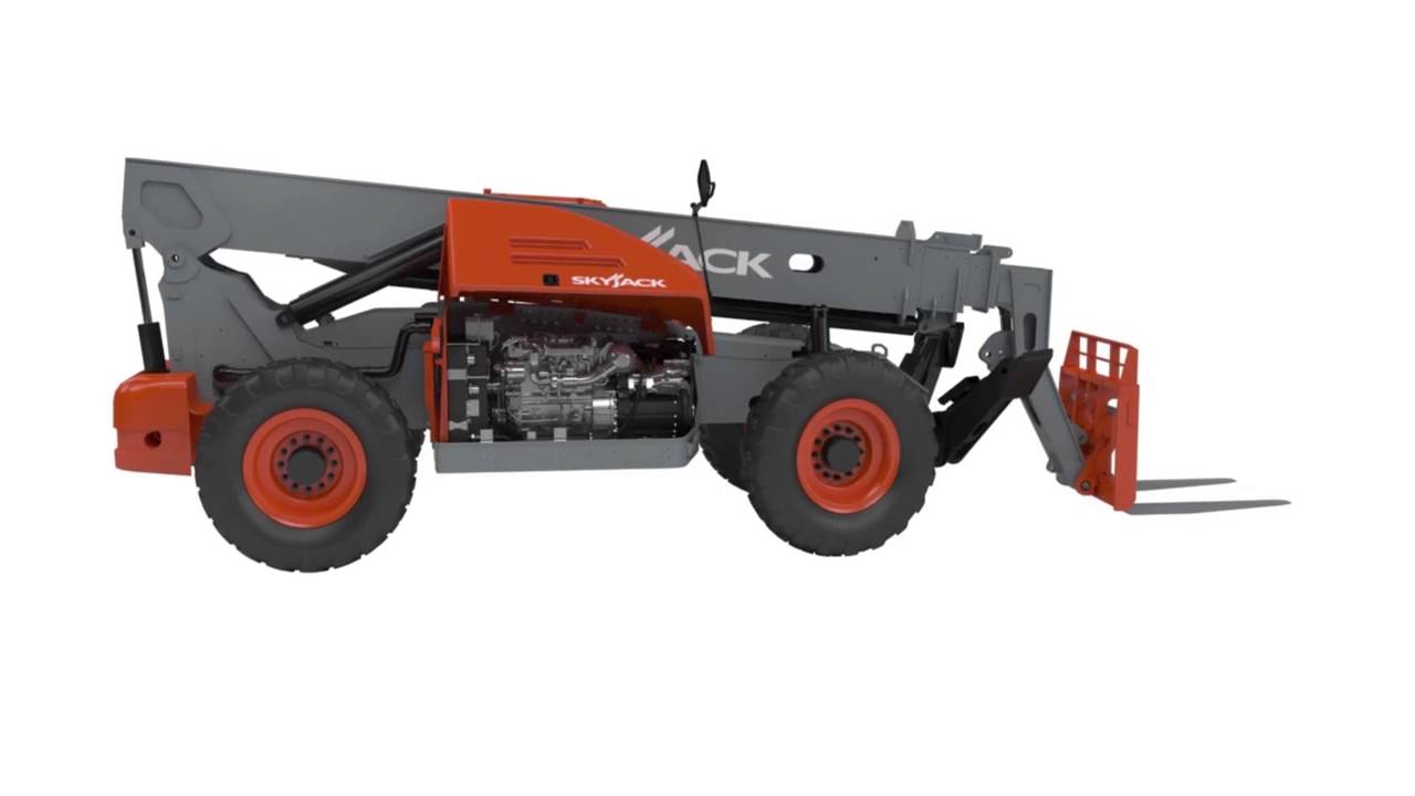 Overview of CVT Transmission in Skyjack Telehandlers - YouTube