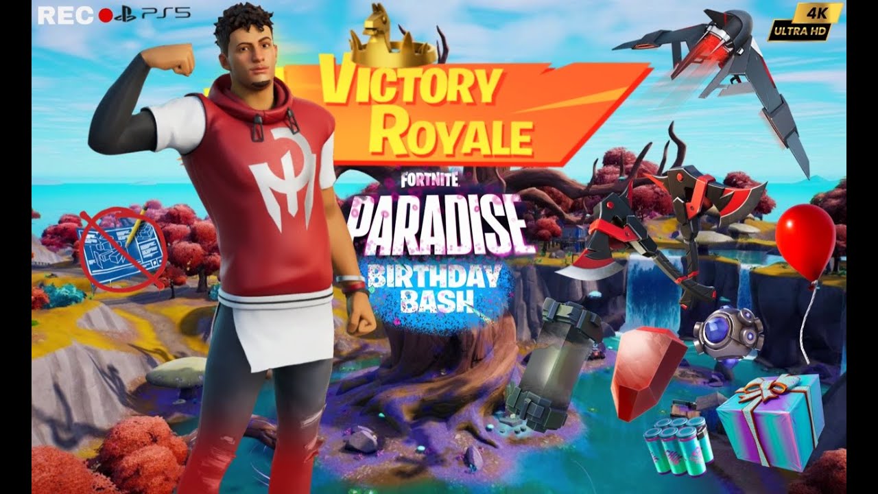 New Fortnite Chapter 3 Season 4 Patrick Mahomes Gladiator Style Skin ...