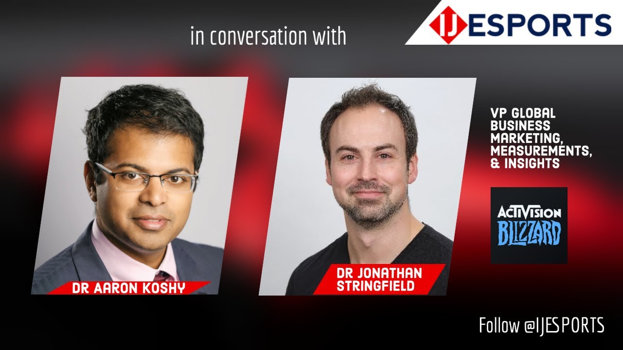 IJESPORTS talks to Jonathan Stringfield (Activision Blizzard) - YouTube