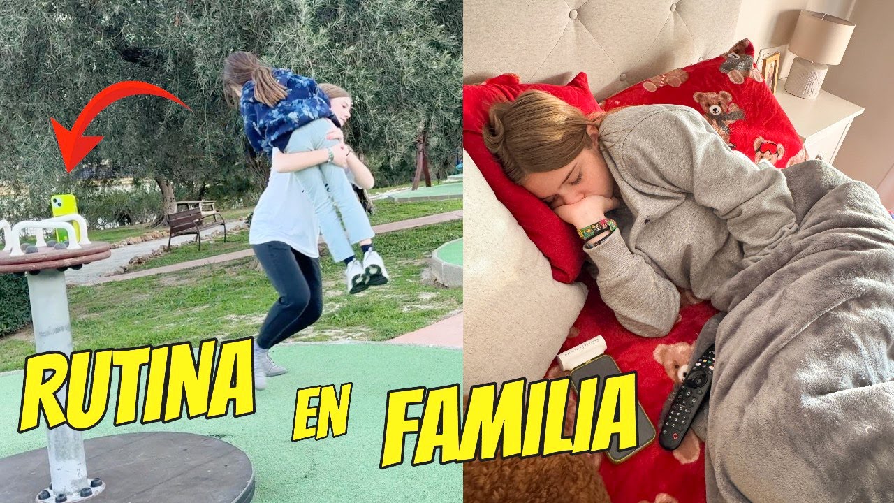 RUTINA DE MAÑANA CON DANIELA GO Y MARTINA HACIENDO TIKTOK VIRAL / Doble ...