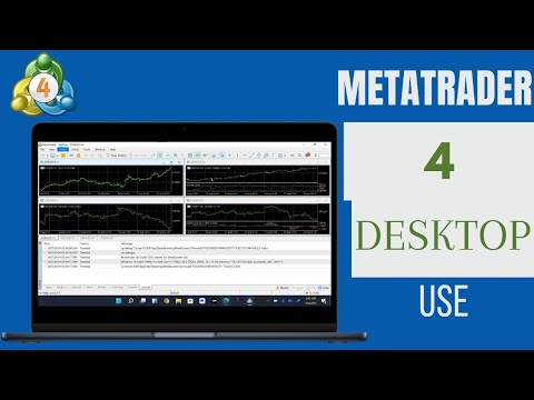 How To Use MetaTrader 4 Desktop | Use MT4 On Desktop - YouTube