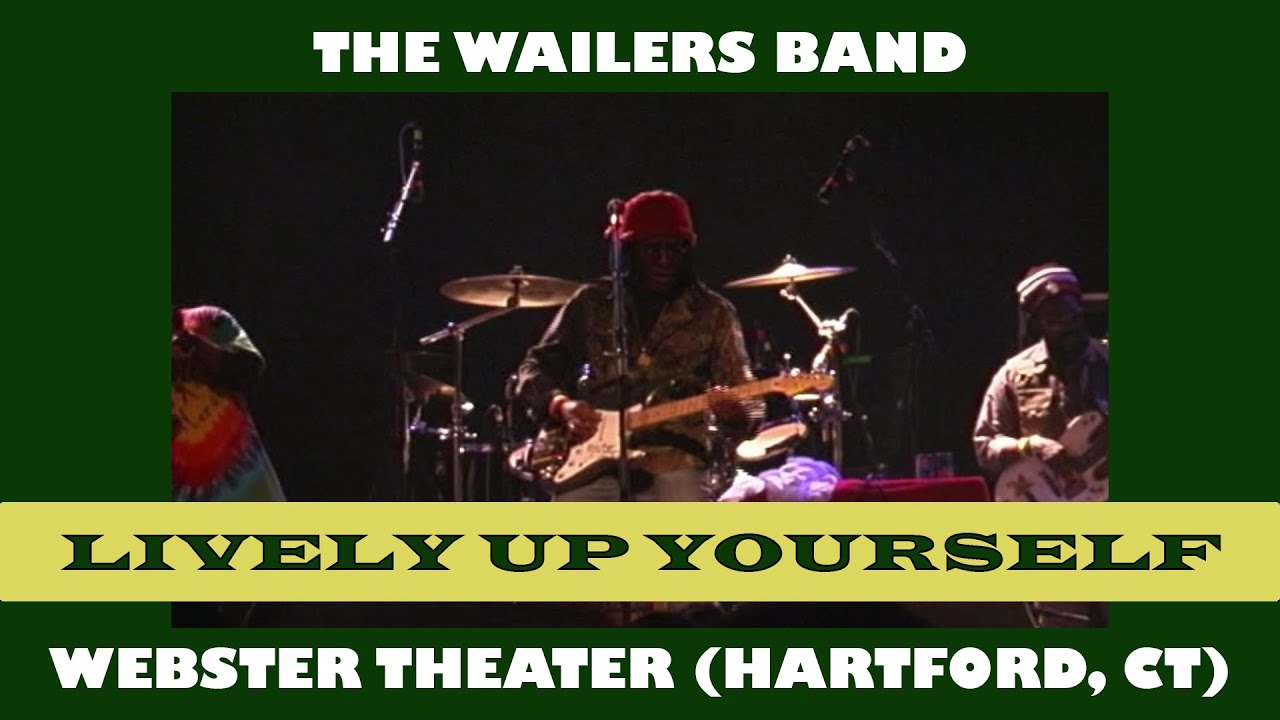 The Wailers (with Junior Marvin) - Lively Up Yourself (Hartford, CT ...