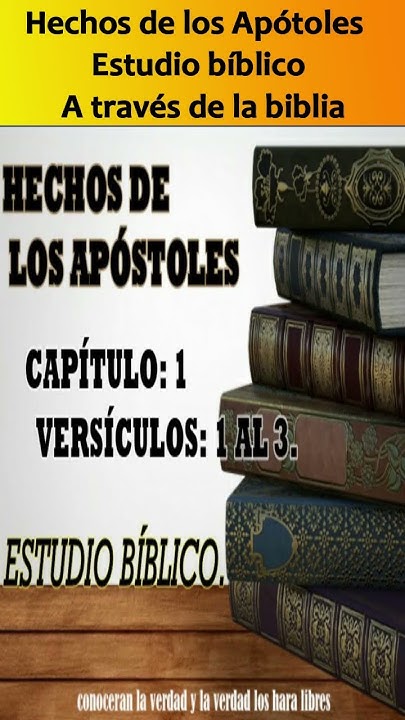 hechos de los apóstoles 1 biblia hablada estudio bíblico #bibliahablada #hechosdelosapostoles # ...