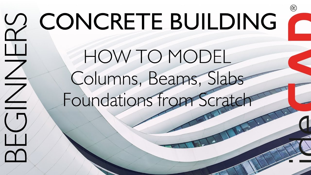Structural BIM Modeling for Concrete Building | Building Information ...