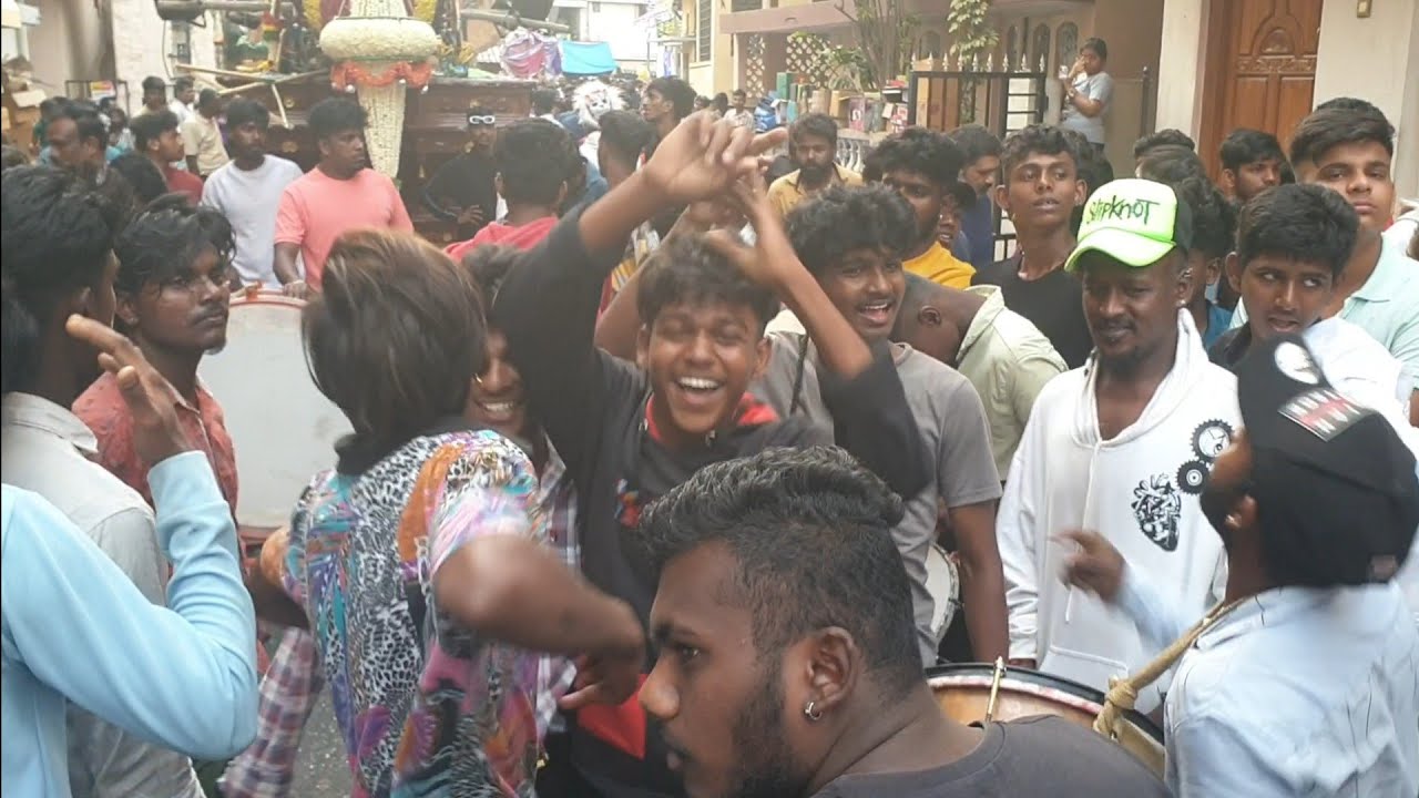 Domlur Oora Habba 2023 | Car Festival | Pallaki | Crazy Crowd | Tamate ...