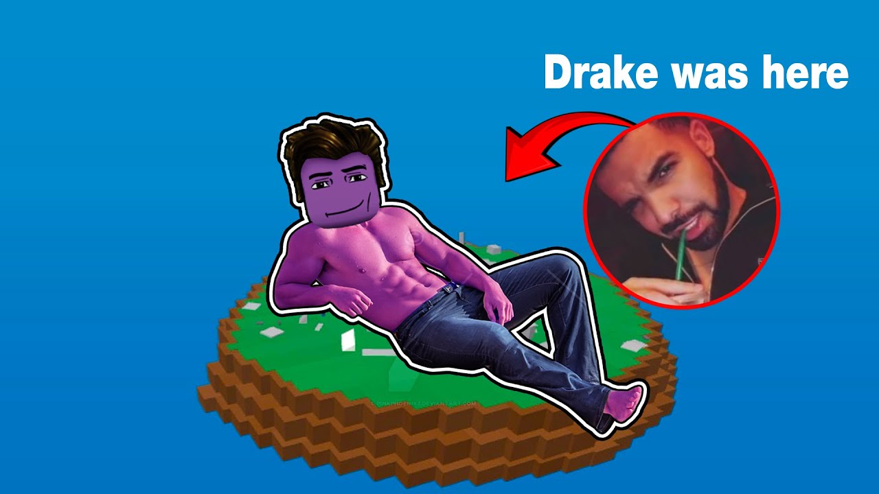 SHIRTLESS MAN MEETS DRAKE Roblox Natural Disaster Survival - YouTube