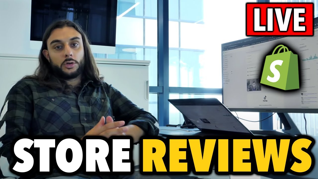 💻 REVIEWING YOUR SHOPIFY DROPSHIPPING STORES LIVE WITH (THE ECOM KING ...