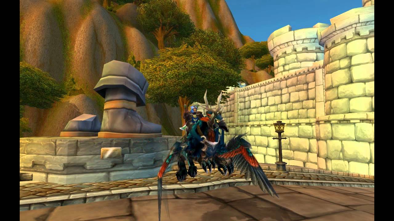 World of Warcraft - Cenarion War Hippogryph (HD) - YouTube