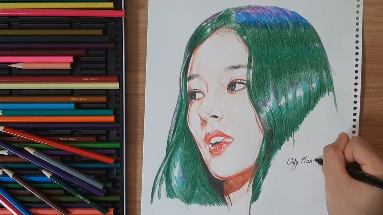 How to Draw NANCY : MOMOLAND - YouTube