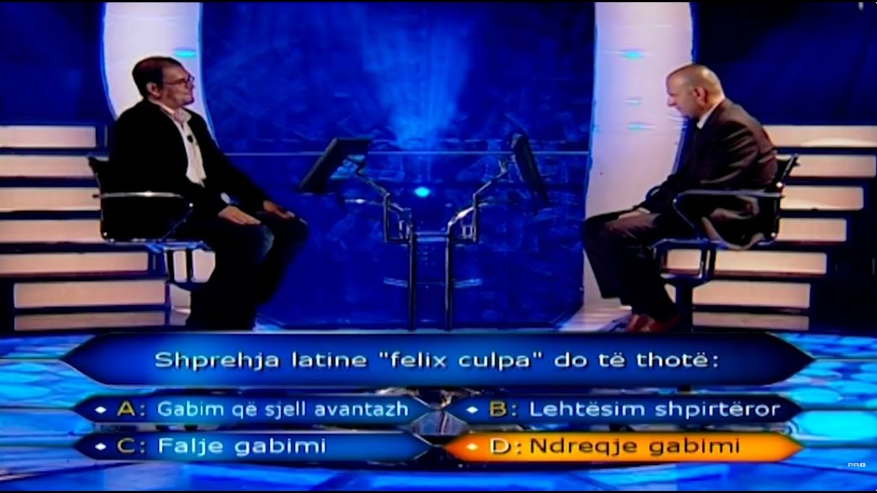 Bledar Gilaj nga Tirana ne Milioner me Fehmi Ferati - YouTube
