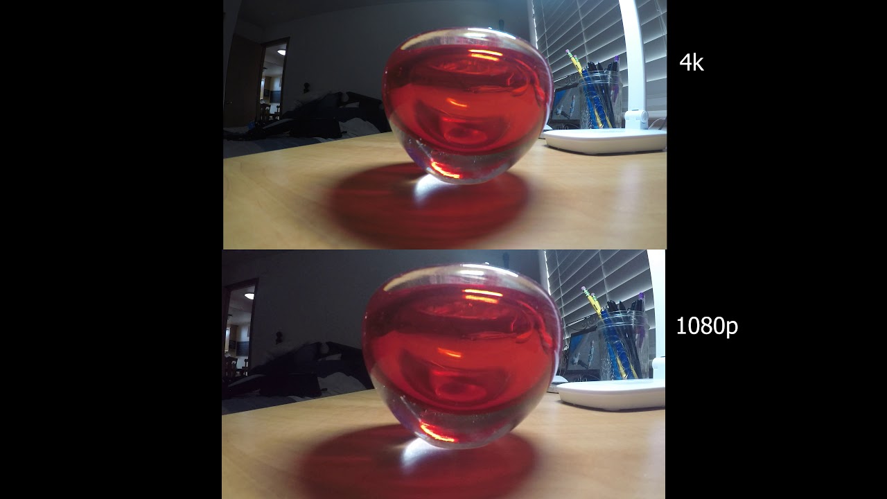 4k vs 1080p Comparison - YouTube