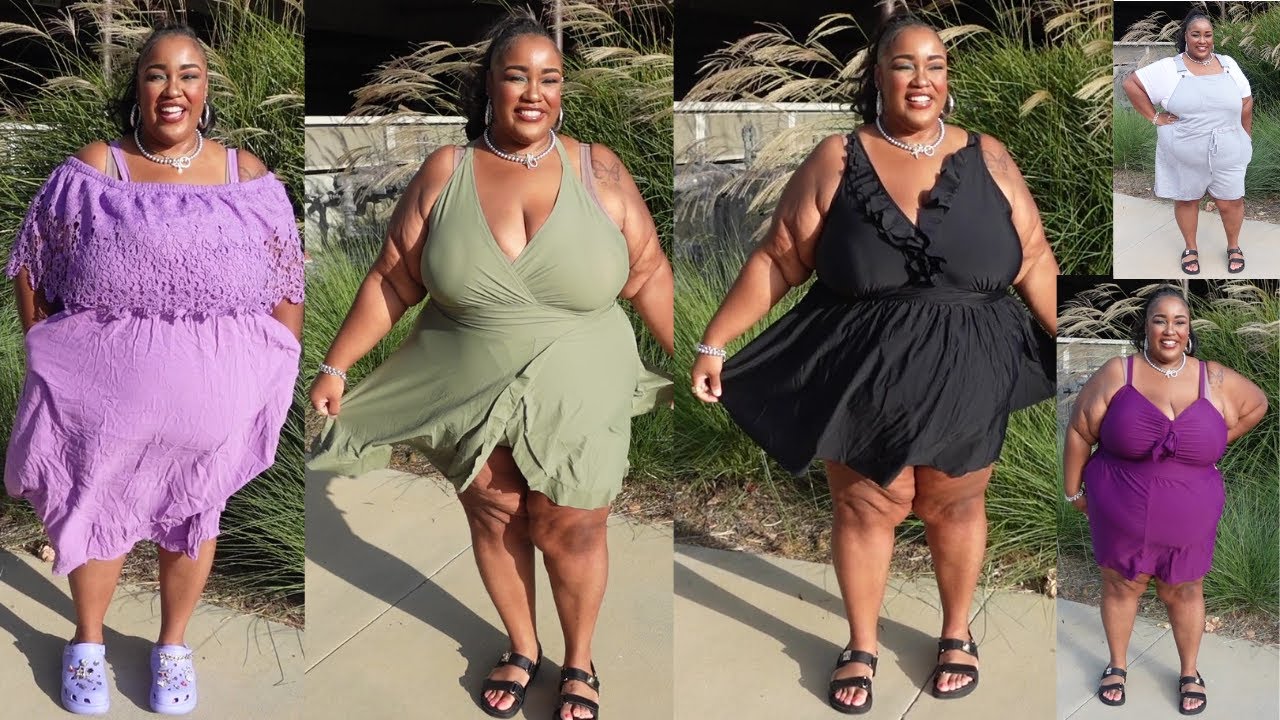 BLOOMCHIC PLUS SIZE FASHION STYLE TRY ON HAUL/ HONEST REVIEW/ SWIMWEAR ...