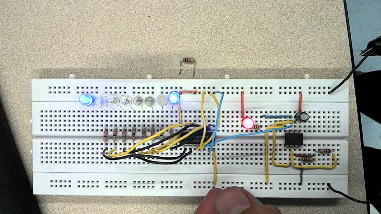 Circuito CD4022 - YouTube