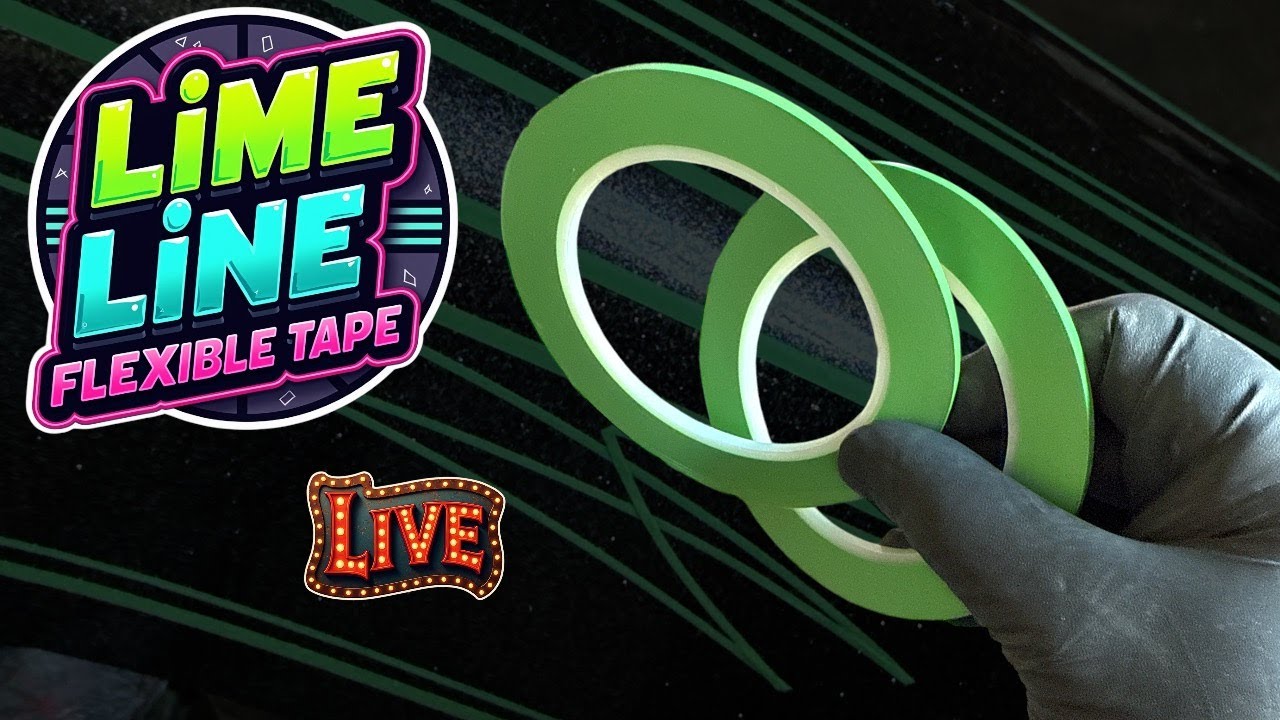 How to Layout Custom Paint Graphics Using LiME LiNE Tape: Live Q&A ...