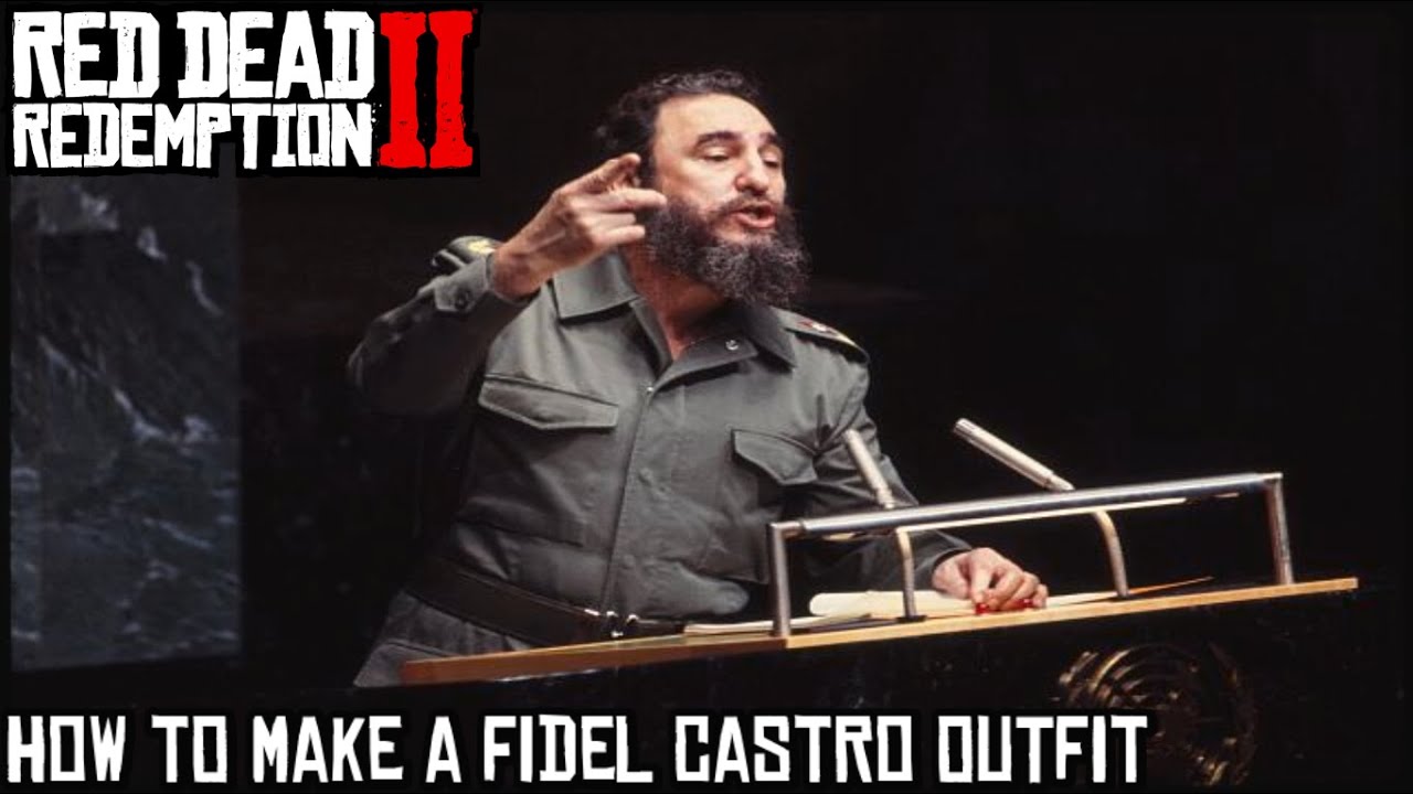 RDR2: How to Make a Fidel Castro Outfit - YouTube