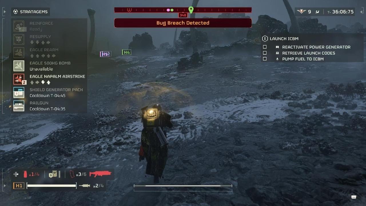 HELLDIVERS 2-Army of Bug - YouTube