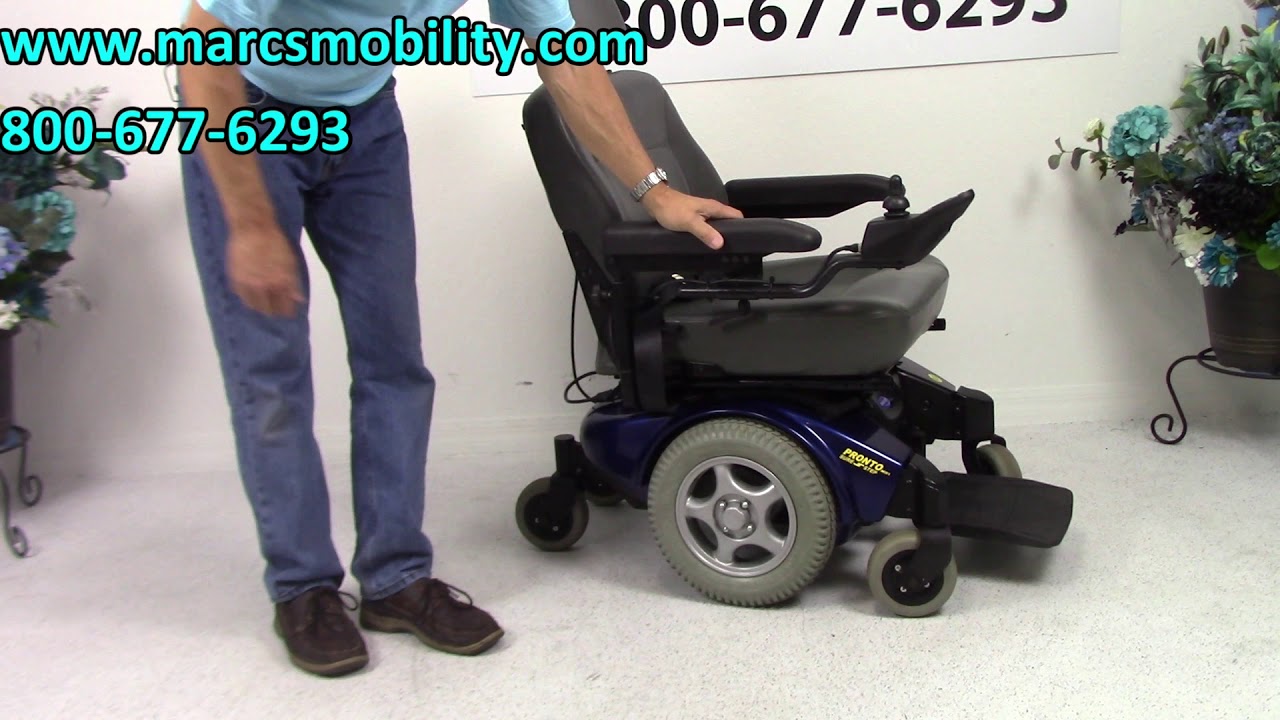 Invacare Pronto M91 #2651 - Used Power Chair - Marc's Mobility - YouTube