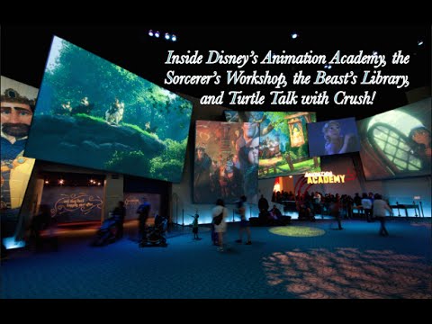 Disney's Animation Academy Building in California Adventure Park! - YouTube